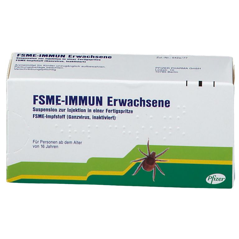 FSME-IMMUN Erwachsene 1 St mit dem E-Rezept kaufen - Shop Apotheke