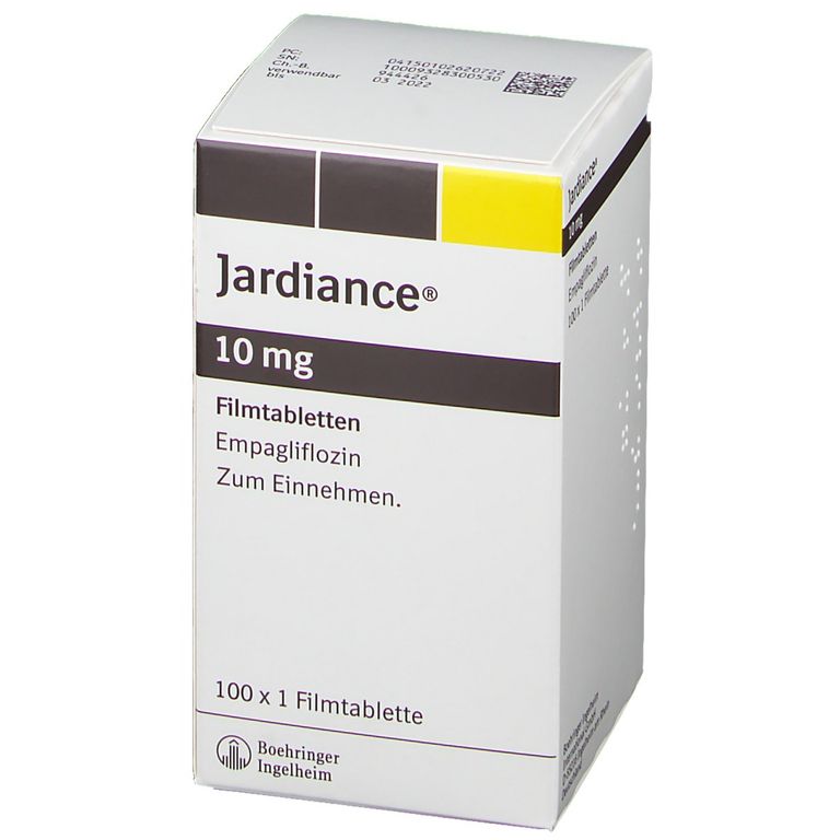 Jardiance® 10 mg 100 St mit dem E-Rezept kaufen - Shop Apotheke