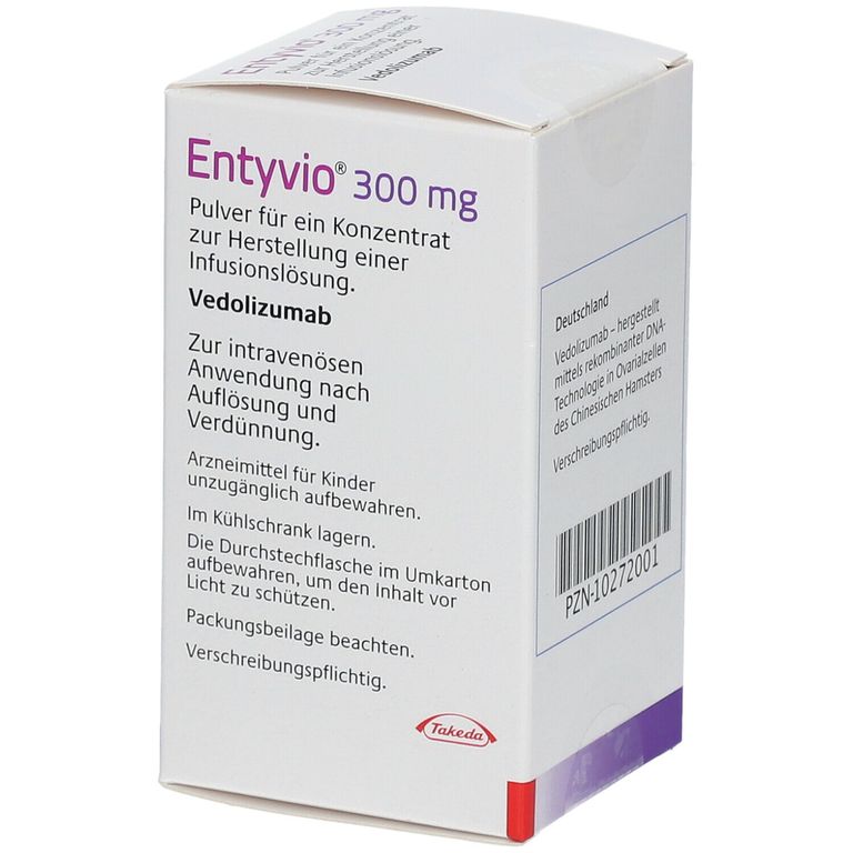 Entyvio® 300 mg 1 St mit dem E-Rezept kaufen - Shop Apotheke