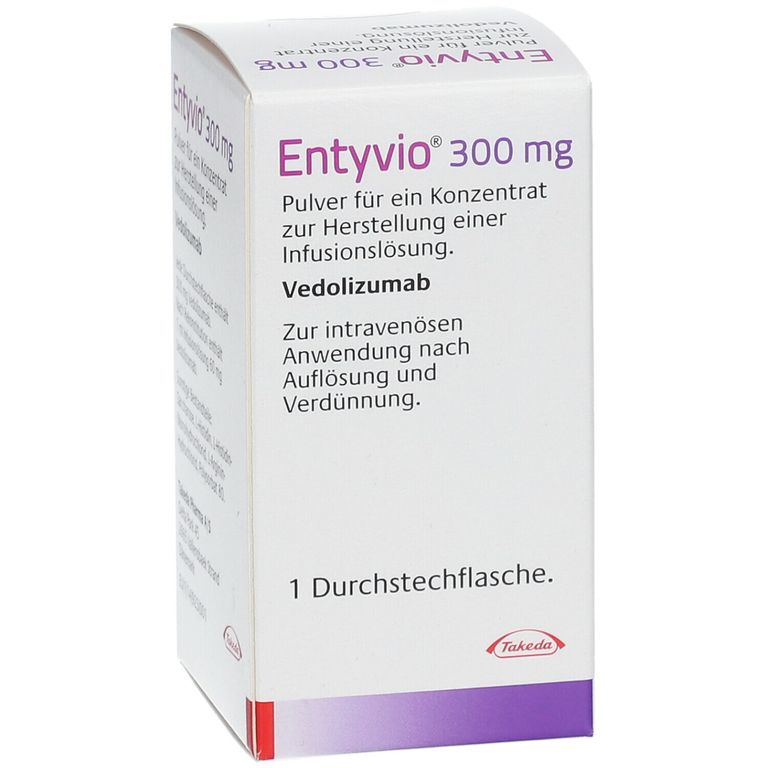 Entyvio® 300 mg 1 St mit dem E-Rezept kaufen - Shop Apotheke