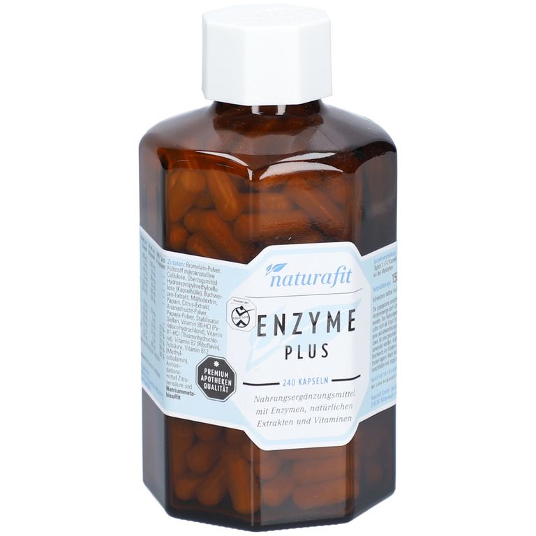 naturafit® ENZYME PLUS 240 St - Shop Apotheke