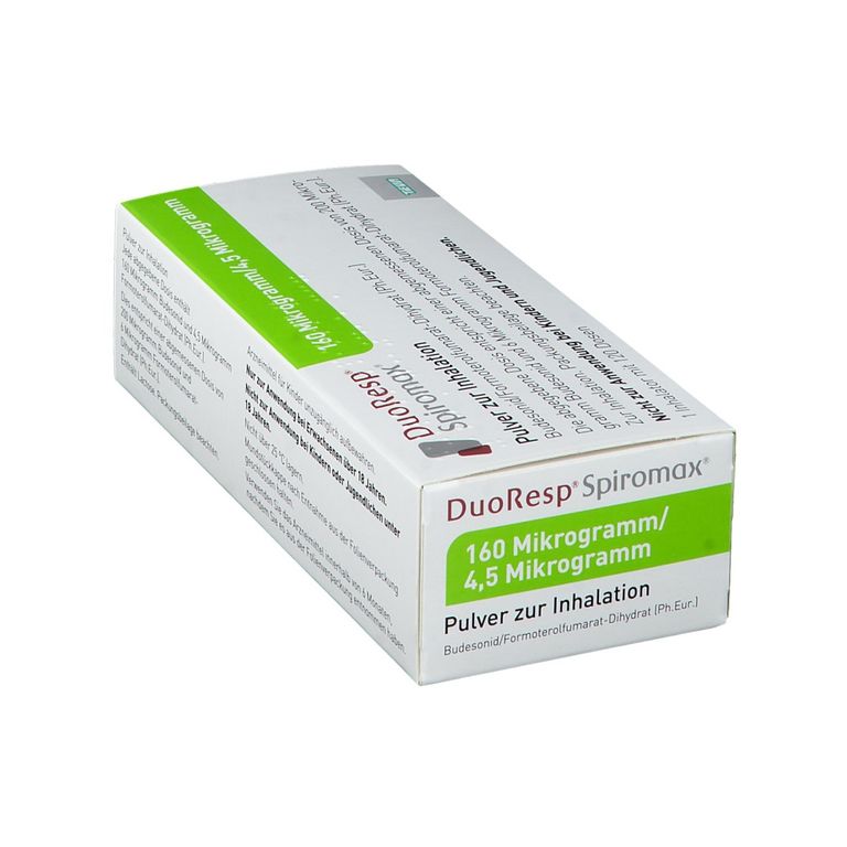 DuoResp® Spiromax® 160 µg/4,5 µg 1 St mit dem E-Rezept kaufen - Shop ...