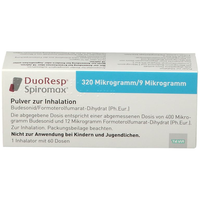 DuoResp® Spiromax® 320 µg/9 µg 1 St mit dem E-Rezept kaufen - Shop Apotheke