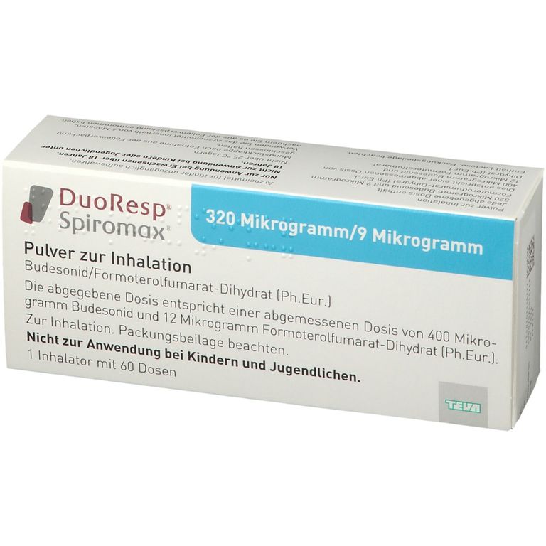 DuoResp® Spiromax® 320 µg/9 µg 1 St mit dem E-Rezept kaufen - Shop Apotheke