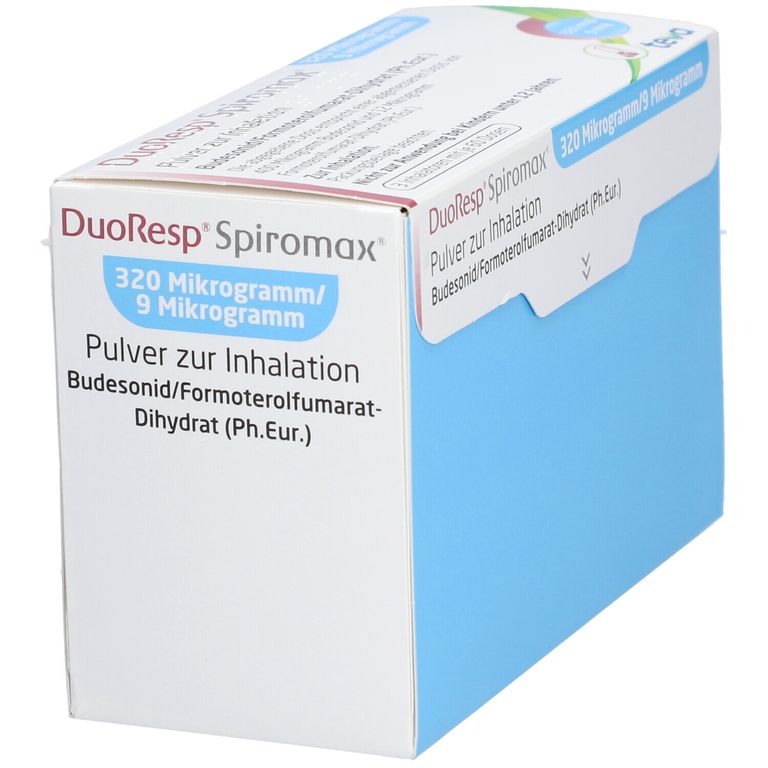 DuoResp® Spiromax® 320 µg/9 µg 3 St mit dem E-Rezept kaufen - Shop Apotheke
