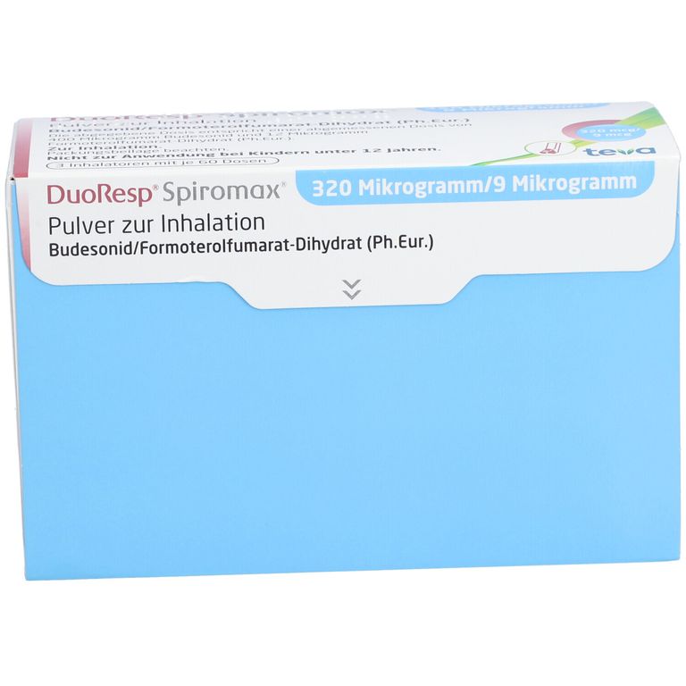 DuoResp® Spiromax® 320 µg/9 µg 3 St mit dem E-Rezept kaufen - Shop Apotheke