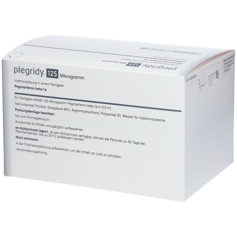 plegridy™ 125 µg 6 St mit dem E-Rezept kaufen - Shop Apotheke
