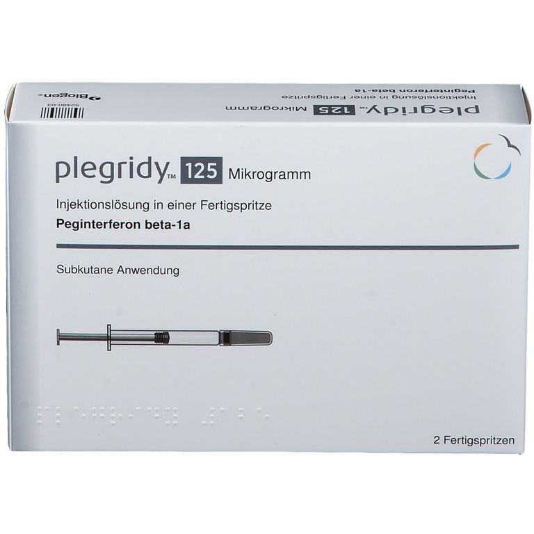 plegridy™ 125 µg 2 St mit dem E-Rezept kaufen - Shop Apotheke