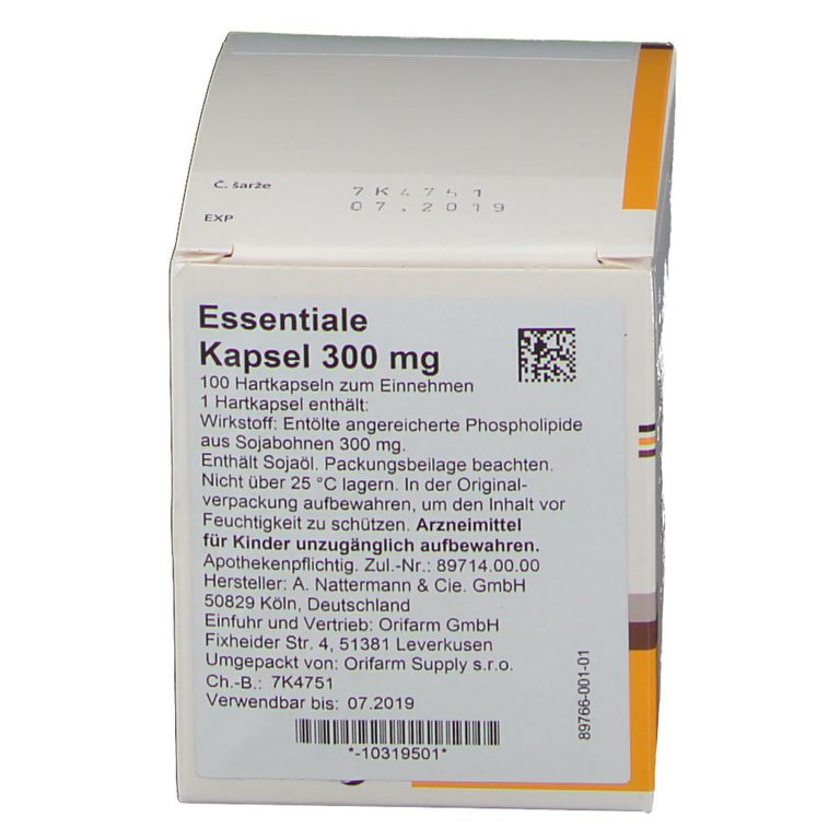 Essentiale® Kapseln 300 mg 100 St - Shop Apotheke