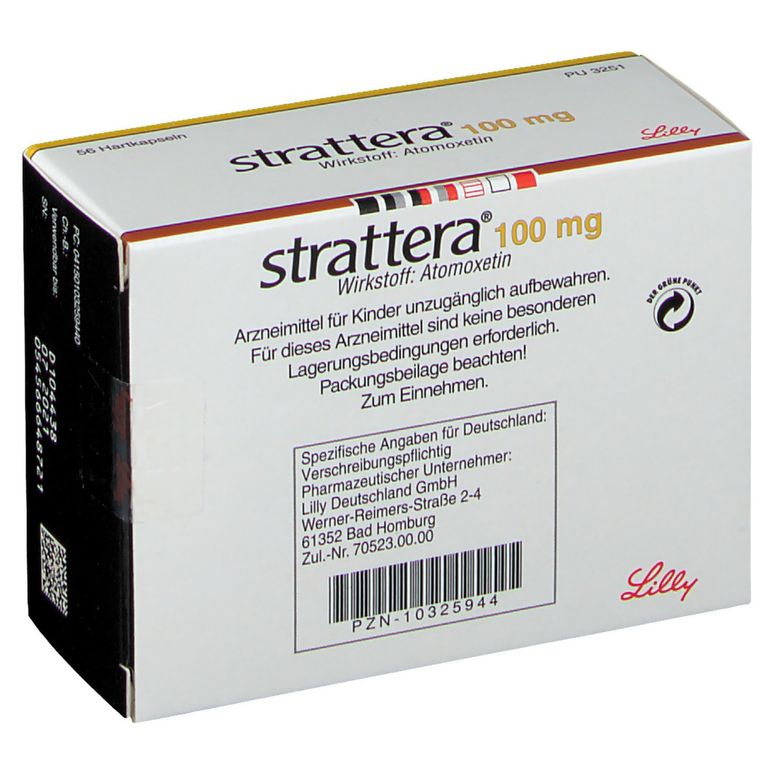 strattera® 100 mg 56 St mit dem E-Rezept kaufen - Shop Apotheke