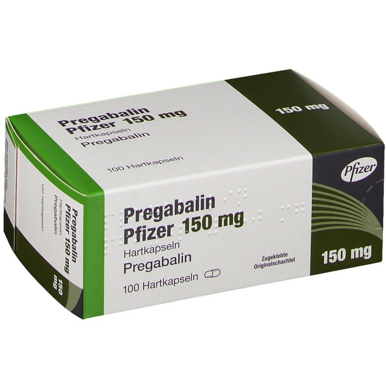Pregabalin Pfizer 150 mg 100 St mit dem E-Rezept kaufen - Shop Apotheke