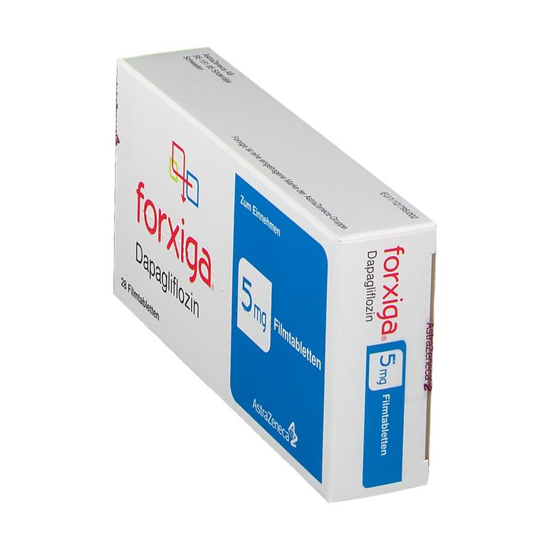 Forxiga® 5 mg 28 St mit dem E-Rezept kaufen - Shop Apotheke
