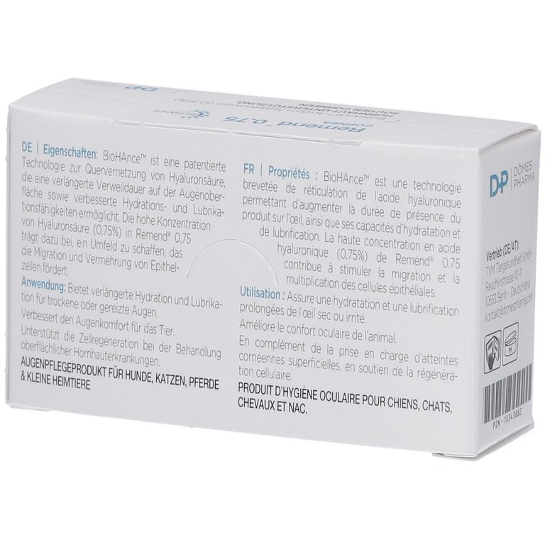 Remend® Cornea Augenpflege-Gel 6x3 ml - Shop Apotheke