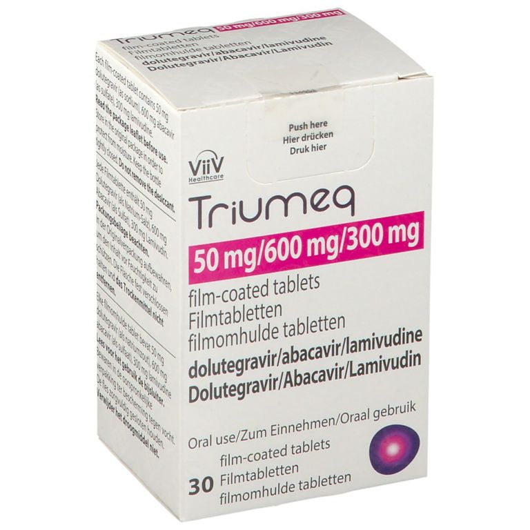 Triumeq® 50 mg/600 mg/300 mg 30 St mit dem E-Rezept kaufen - Shop Apotheke