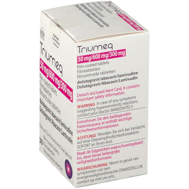 Triumeq® 50 mg/600 mg/300 mg 30 St mit dem E-Rezept kaufen - Shop Apotheke