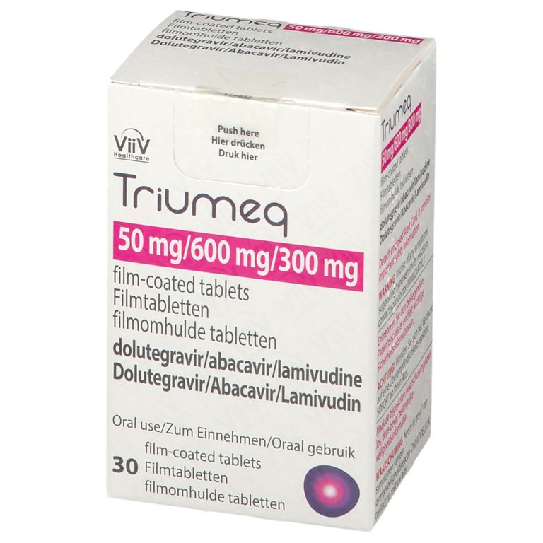 Triumeq® 50 mg/600 mg/300 mg 30 St mit dem E-Rezept kaufen - Shop Apotheke