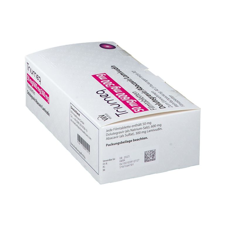 Triumeq® 50 mg/600 mg/300 mg 90 St mit dem E-Rezept kaufen - Shop Apotheke