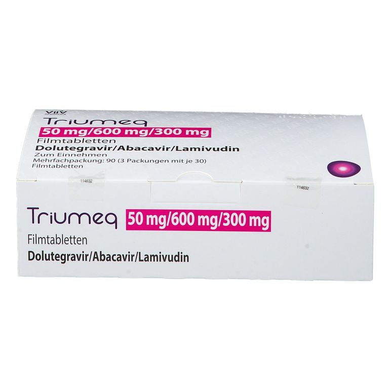 Triumeq® 50 mg/600 mg/300 mg 90 St mit dem E-Rezept kaufen - Shop Apotheke