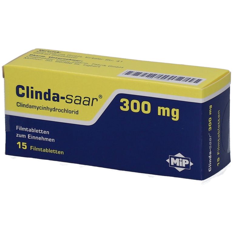 Clinda-saar® 300 mg 15 St mit dem E-Rezept kaufen - Shop Apotheke