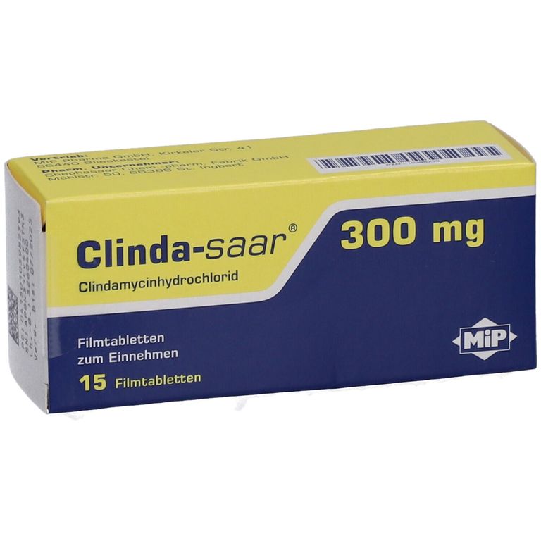 Clinda-saar® 300 mg 15 St mit dem E-Rezept kaufen - Shop Apotheke