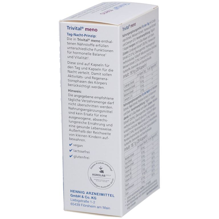 Trivital® meno für hormonelle Balance¹ in den Wechseljahren 56 St ...