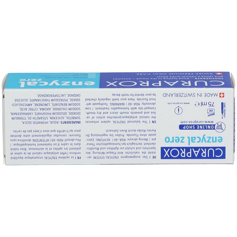Curaprox® enzycal zero 75 ml - Shop Apotheke