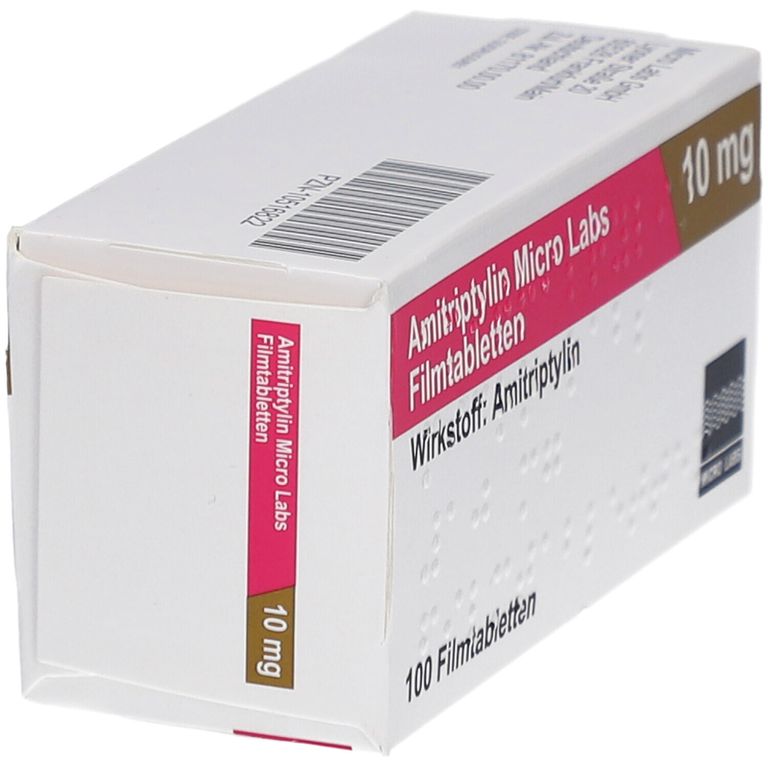 Amitriptylin Micro Labs 10 mg 100 St mit dem E-Rezept kaufen - Shop ...