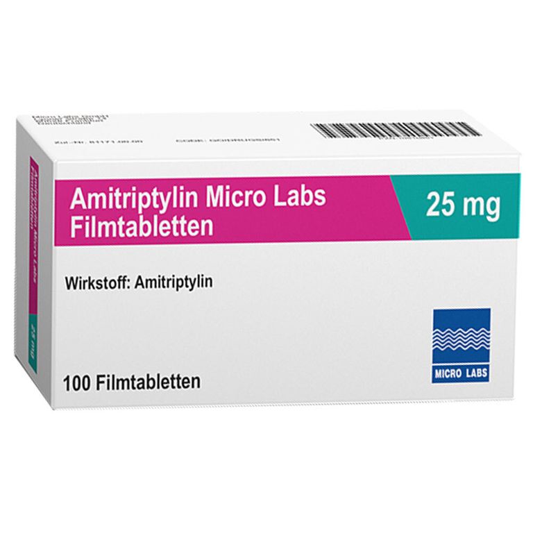 Amitriptylin Micro Labs 25 mg 100 St mit dem E-Rezept kaufen - Shop ...