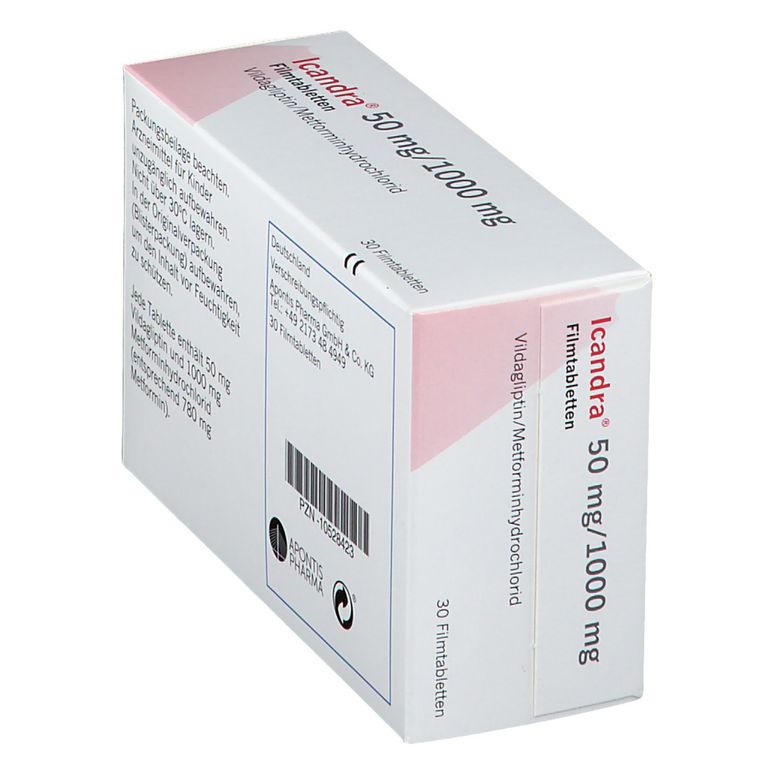 Icandra® 50 mg/1000 mg 30 St - shop-apotheke.com