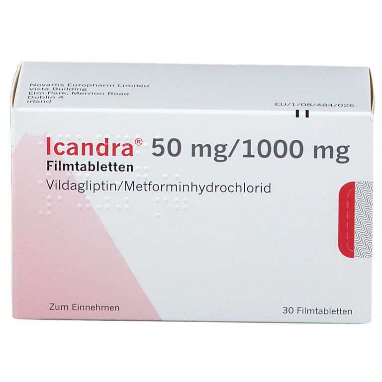 Icandra® 50 mg/1000 mg 30 St mit dem E-Rezept kaufen - Shop Apotheke