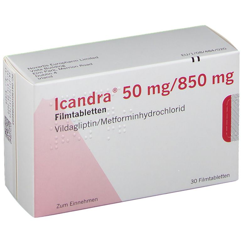 Icandra® 50 mg/850 mg 30 St mit dem E-Rezept kaufen - Shop Apotheke
