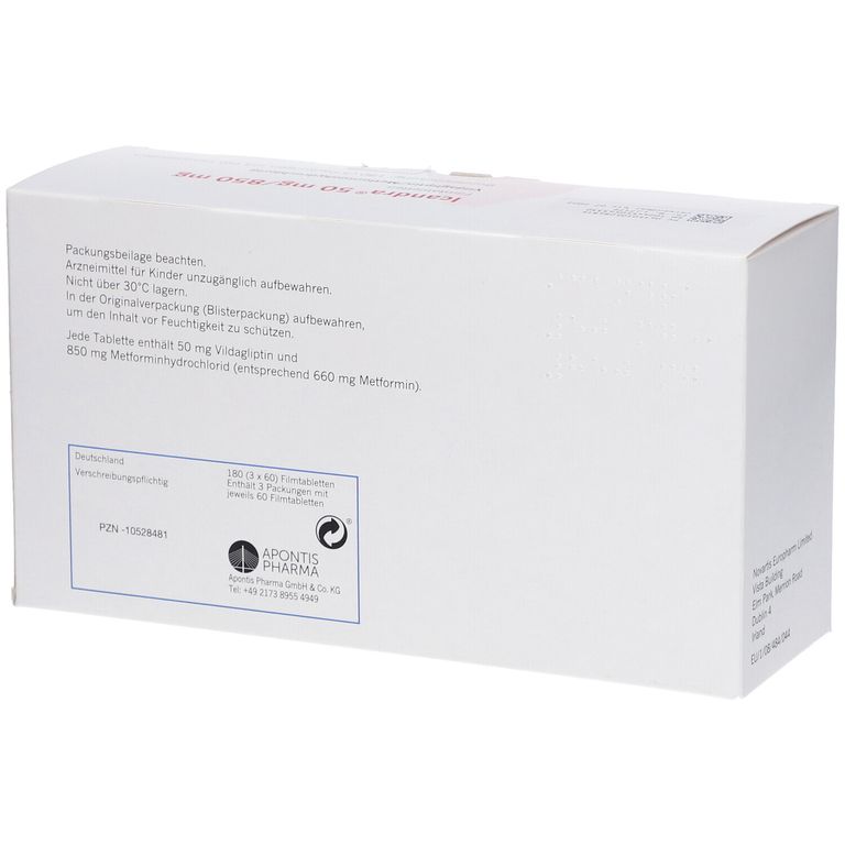 Icandra® 50 mg /850 mg 3x60 St mit dem E-Rezept kaufen - Shop Apotheke