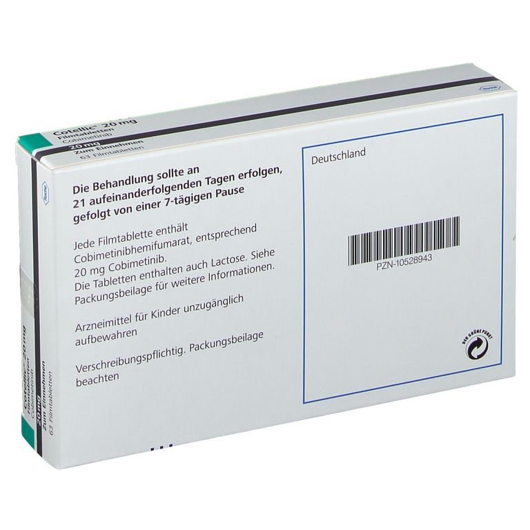Cotellic® 20 mg 63 St mit dem E-Rezept kaufen - Shop Apotheke