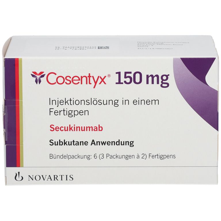 Cosentyx® 150 mg 3x2 St mit dem E-Rezept kaufen - Shop Apotheke