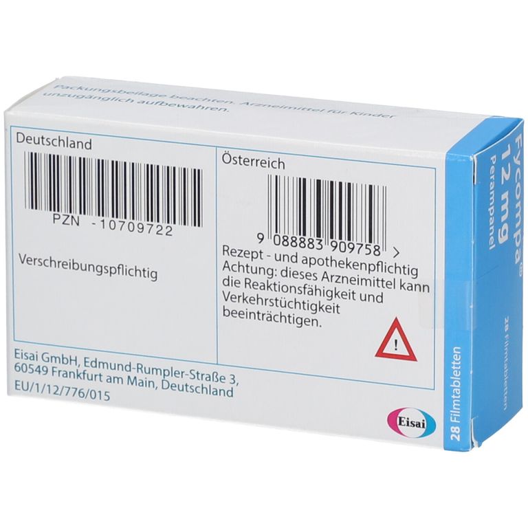Fycompa® 12 mg 28 St mit dem E-Rezept kaufen - Shop Apotheke