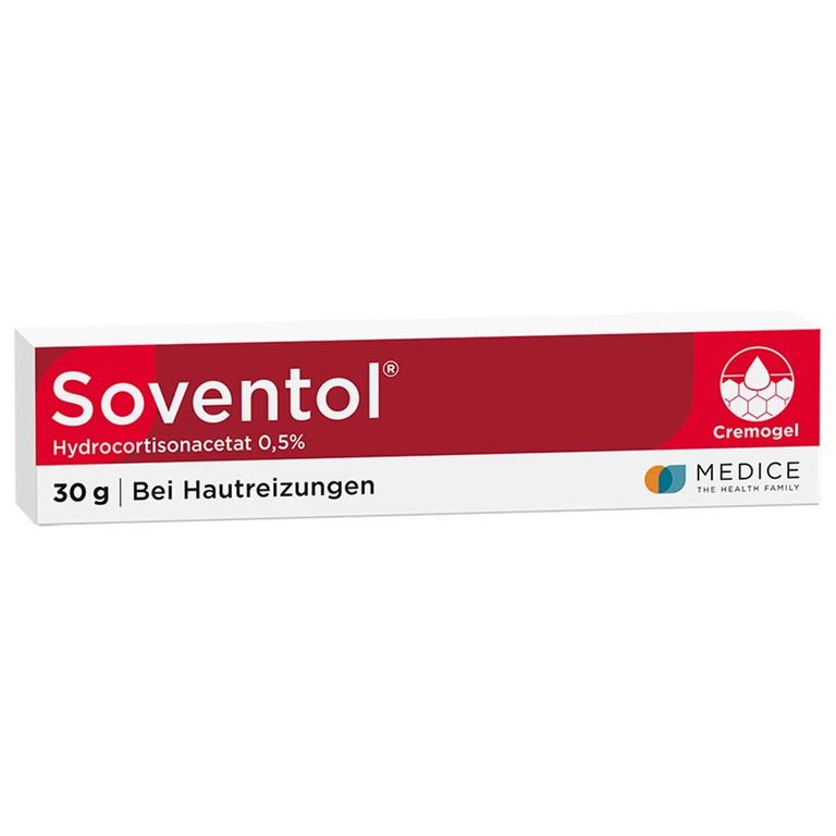 Soventol HydroCortisonACETAT 0,5% Hautentzündungen 30 g - Shop Apotheke