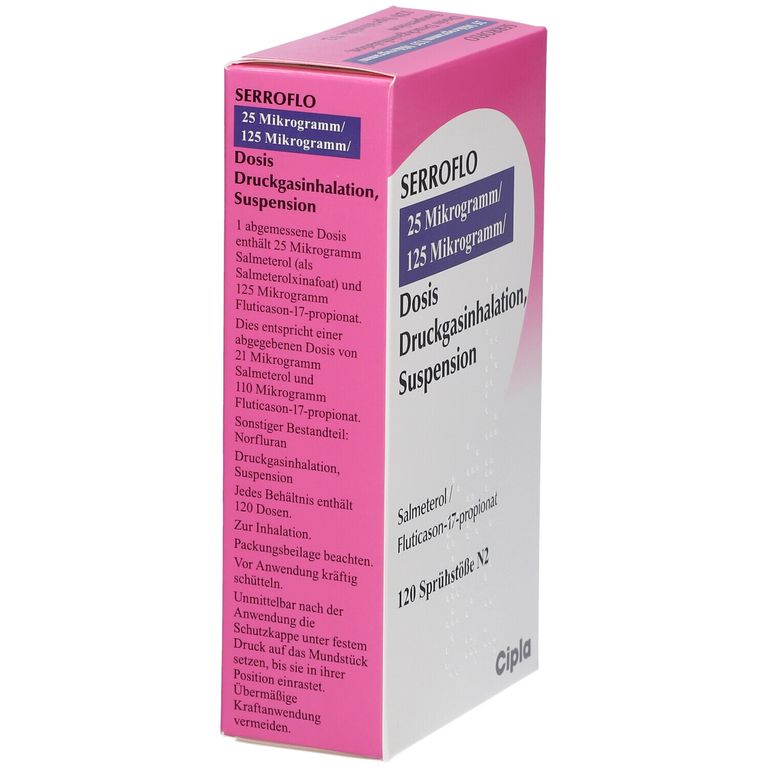 SERROFLO 25 µg/125 µg/Dosis 1 St mit dem E-Rezept kaufen - Shop Apotheke