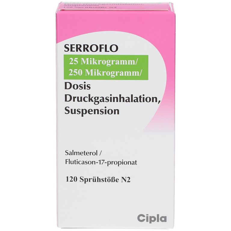 SERROFLO 25 µg/250 µg/Dosis 1 St mit dem E-Rezept kaufen - Shop Apotheke