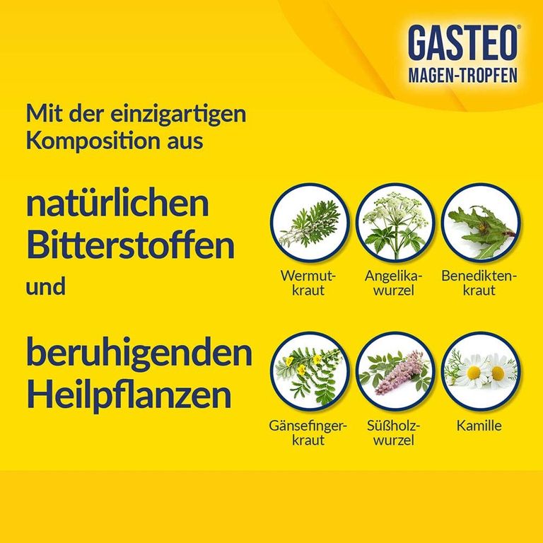 GASTEO® Tropfen bei Magen-Darm-Beschwerden 20 ml - Shop Apotheke