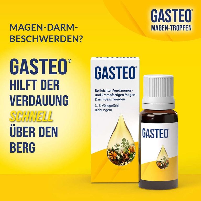 GASTEO® Tropfen bei Magen-Darm-Beschwerden 50 ml - Shop Apotheke