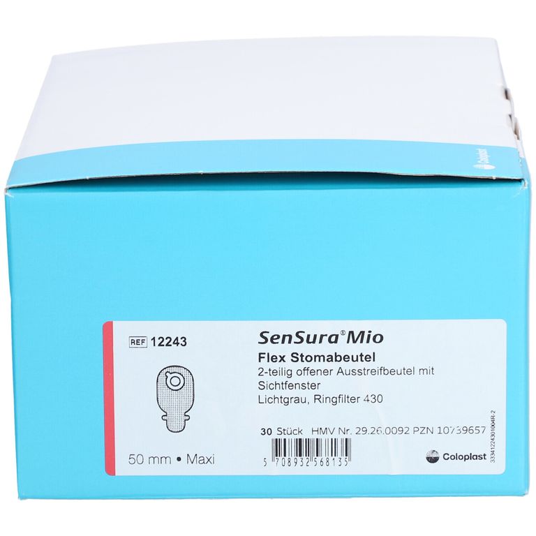 Coloplast SenSura® Mio Flex Stomabeutel, 2-teilig, lichtgrau 30 St - Shop Apotheke