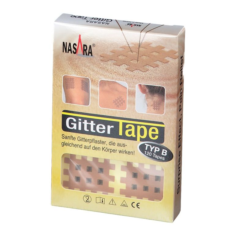 Nasara Gittertape 1x120 St - Shop Apotheke