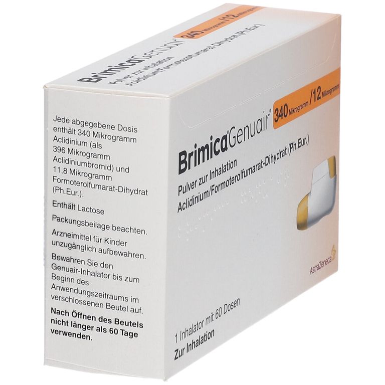 Brimica® Genuair 340 µg/12 µg 1 St mit dem E-Rezept kaufen - Shop Apotheke