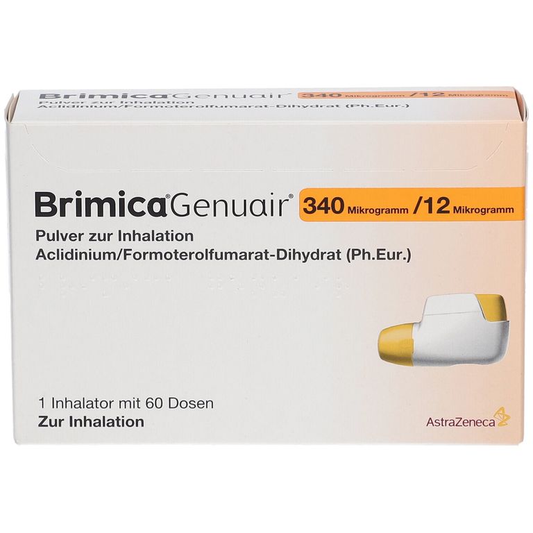 Brimica® Genuair 340 µg/12 µg 1 St mit dem E-Rezept kaufen - Shop Apotheke