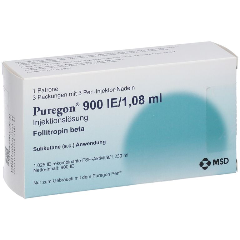 Puregon® 900 I.E./45505 1 St mit dem E-Rezept kaufen - Shop Apotheke