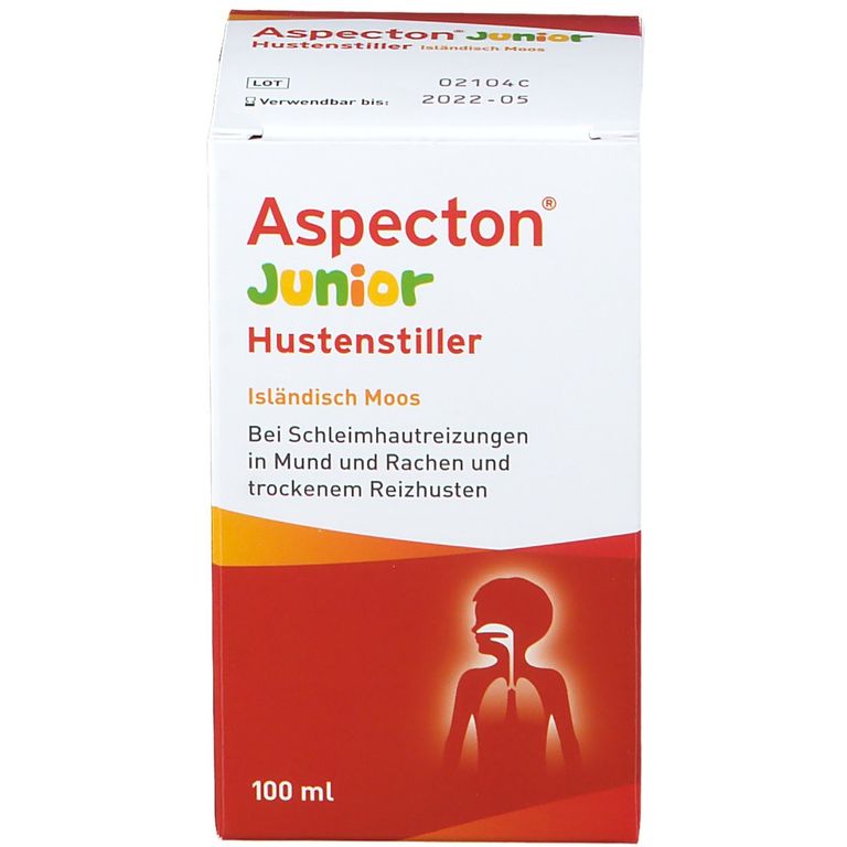 Aspecton® Junior Hustenstiller 100 ml - Shop Apotheke