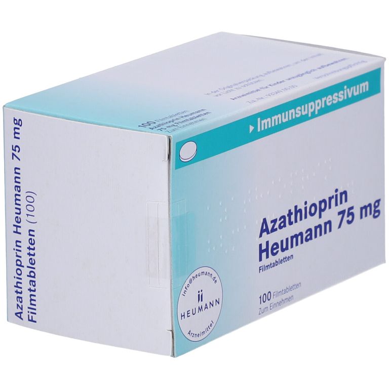 Azathioprin Heumann 75 mg 100 St mit dem E-Rezept kaufen - Shop Apotheke