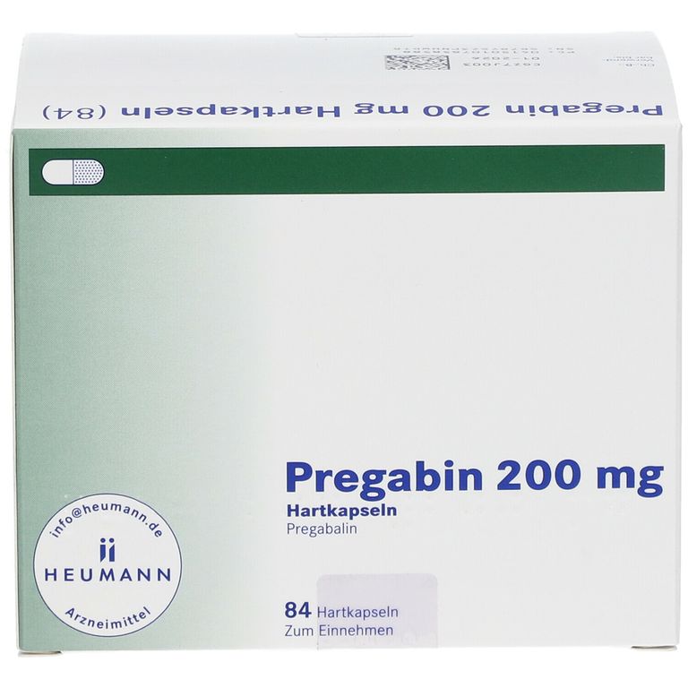Pregabin 200 mg 84 St mit dem E-Rezept kaufen - Shop Apotheke
