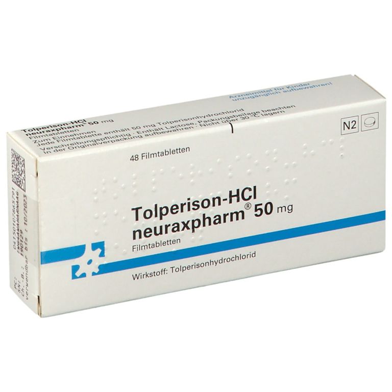 Tolperison-neuraxpharm® 50 mg 48 St mit dem E-Rezept kaufen - Shop Apotheke
