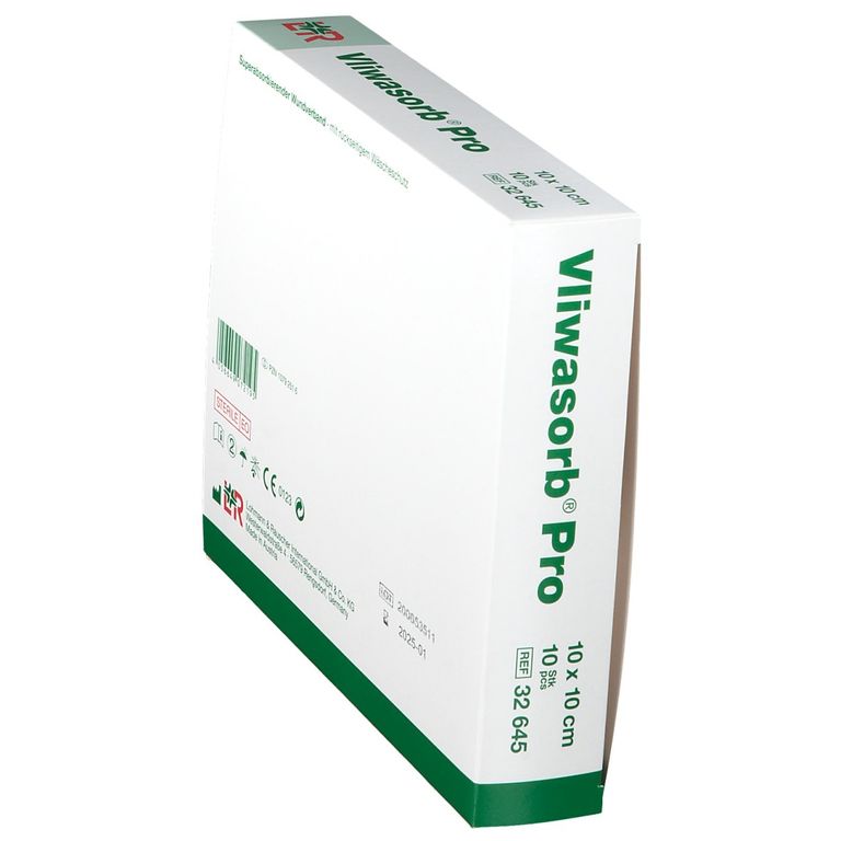 Vliwasorb® Pro Superabsorbierender Wundverband 10 x 10 cm 10 St - Shop ...